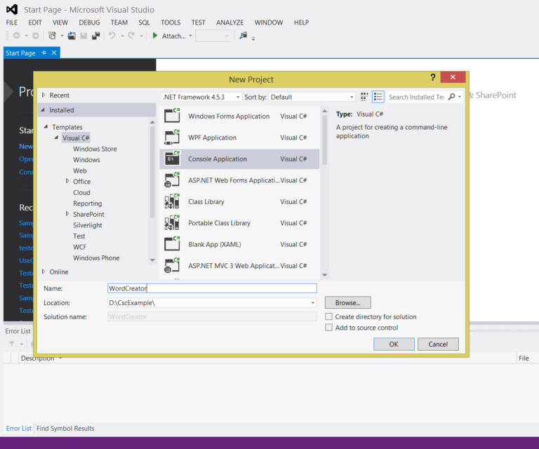 How can a Word (*.docx and *.rtf) document be created in C# and .Net